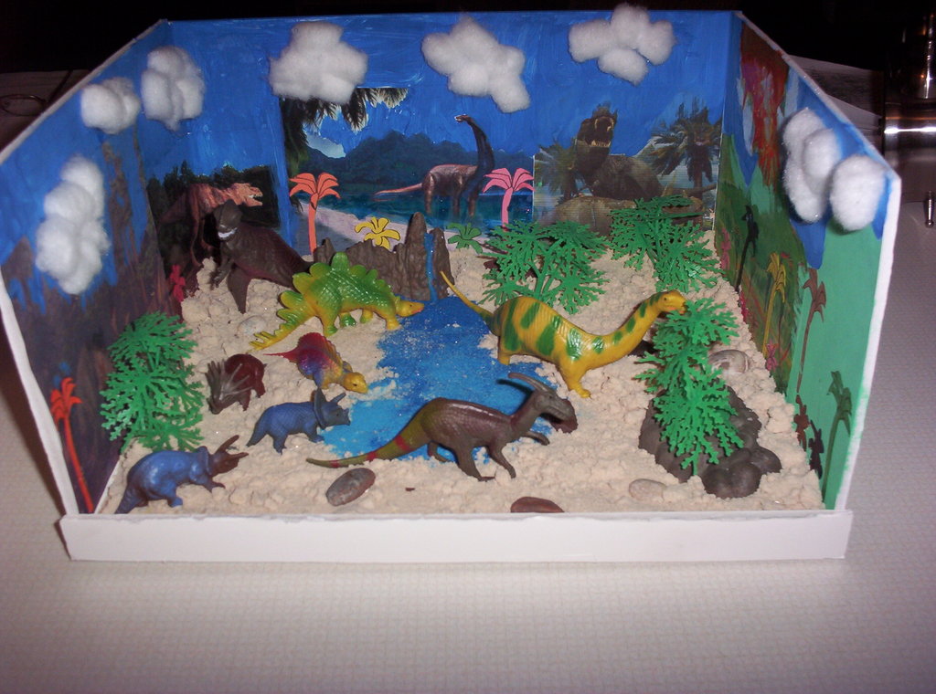 Dinosaur Diorama | Denver Public Library
