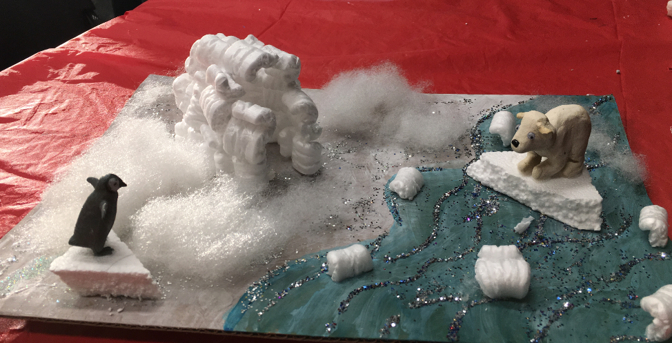 Polar Bear Habitat Diorama