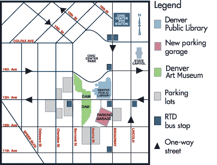 Central Library Parking | Denver Public Library
