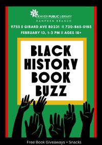 Black History Book Buzz | Denver Public Library